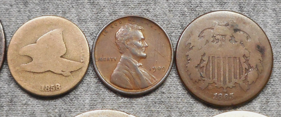 Lot Of 10 Ugly US Coins | eBay
