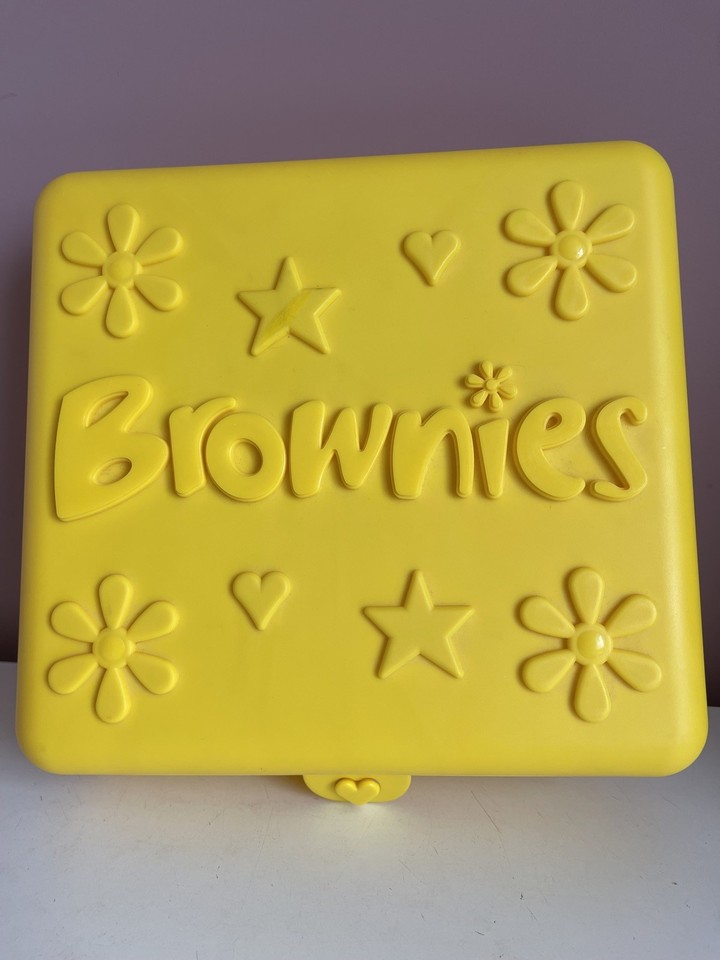 Brownies Promise yellow carry case box Girlguiding UK | eBay UK