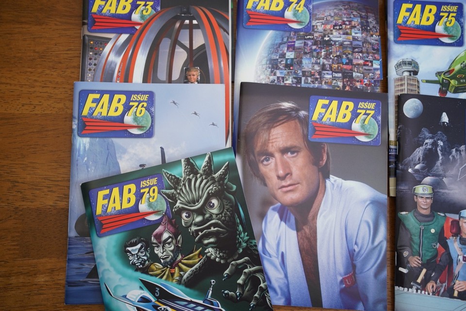 Fanderson FAB Magazines Gerry Anderson - Thunderbirds, Captain Scarlet ...