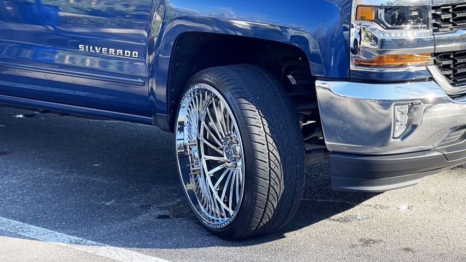 26x12" Off-Road Monster Wheels M27 Chrome Rims (4pcs) | eBay