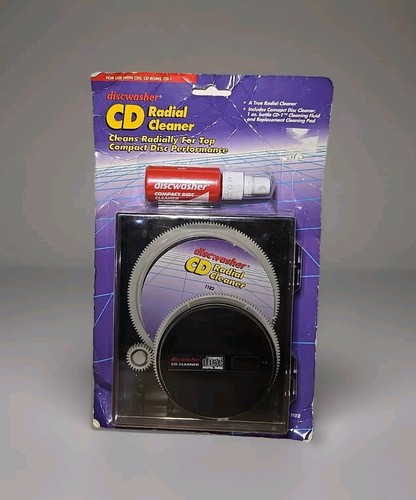 Vintage Discwasher Compact Disc CD Washer / Cleaner 1994 New In Package ...