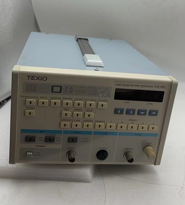 Kenwood TEXIO NTSC COLOR PATTERN GENERATOR CG-951 test good | eBay