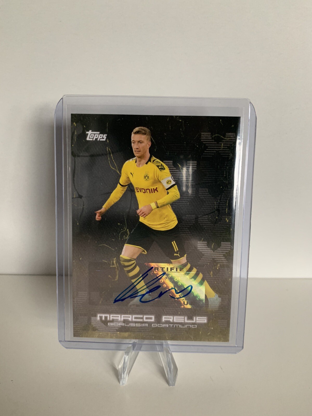 Marco Reus Autograph Card Borussia Dortmund BVB Topps Curated Set RARE ...