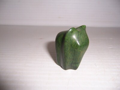 Vintage Carved African Verdite Elephant Figurine Sculpture | eBay