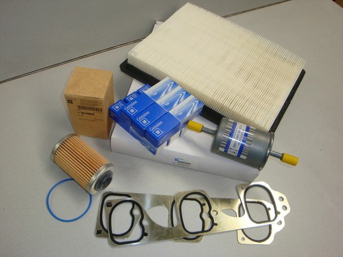 VZ COMMODORE & SV6 3.6L V6 SERVICE KIT GENUINE OIL AIR FUEL FILTERS ...