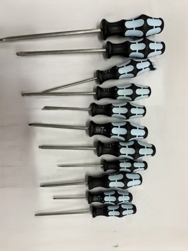 Wera - Stainless Screwdriver Set 12Pc (Sl/Ph/Sq), 3334/12 - 5347903001 ...