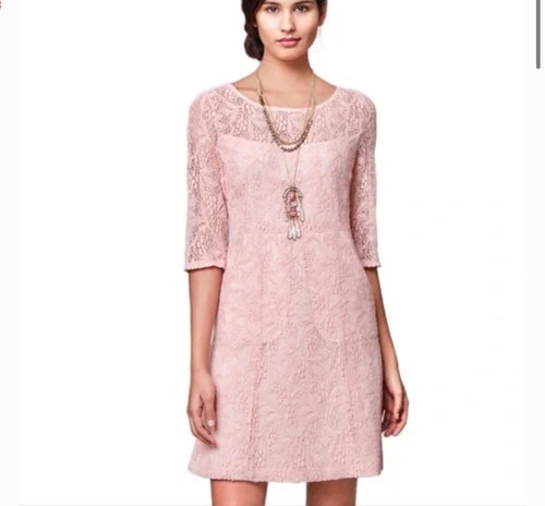 Anthropologie Maeve Lefkara Lace Dress S | eBay