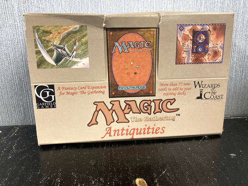 Magic the Gathering Antiquities Empty box Booster Box EMPTY | eBay
