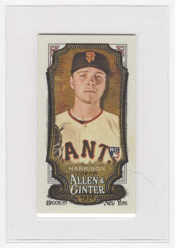 #72 Kyle Harrison 2024 Topps Allen & Ginter Mini RC San Francisco ...