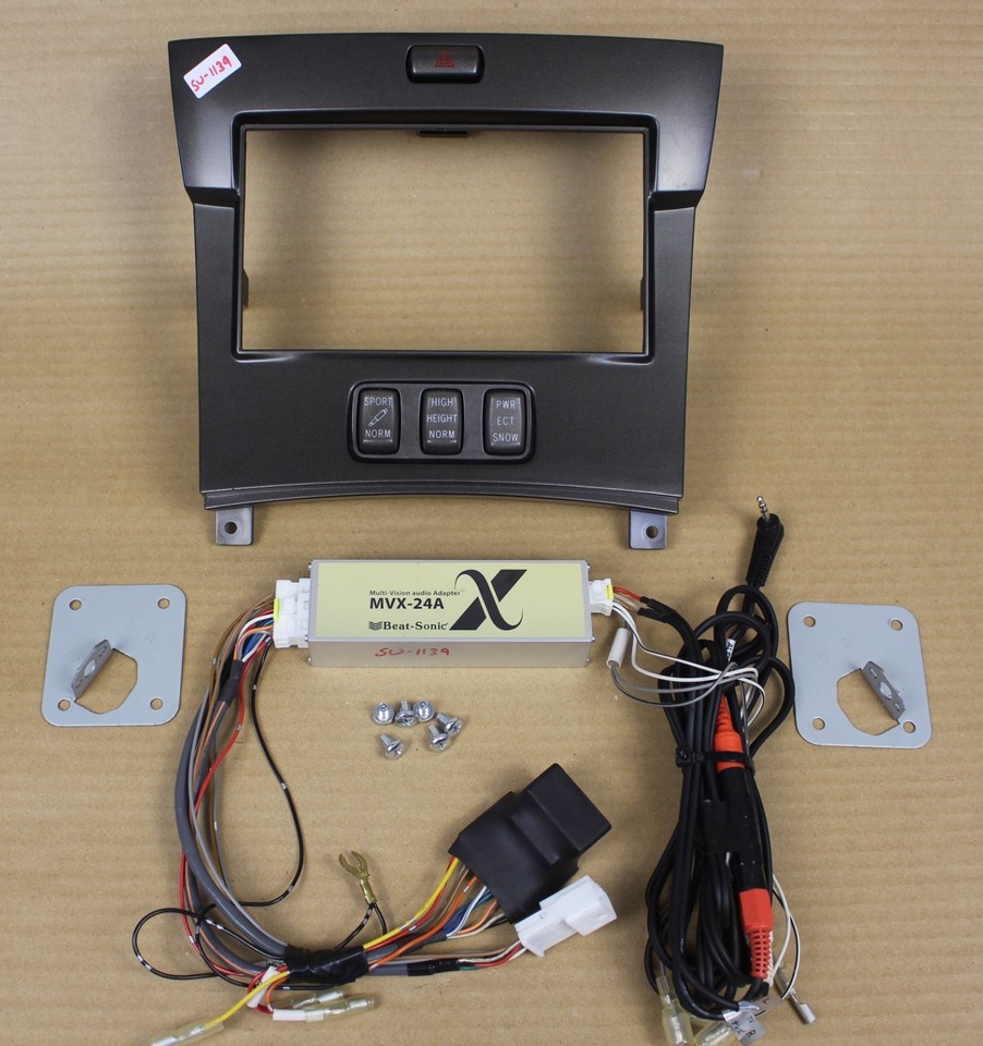 Toyota Celsior UCF30-31 Beat-Sonic Double DIN Kit with Interface ...