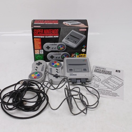 Nintendo Super Nintendo Entertainment System Classic Mini SNES Console ...