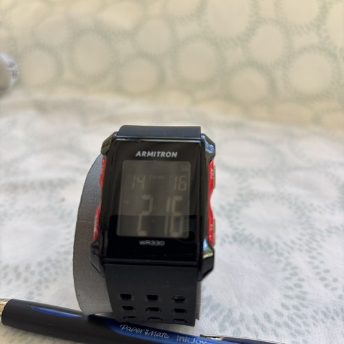 Armitron Digital Sport Watch WR330 Water Resistant | eBay