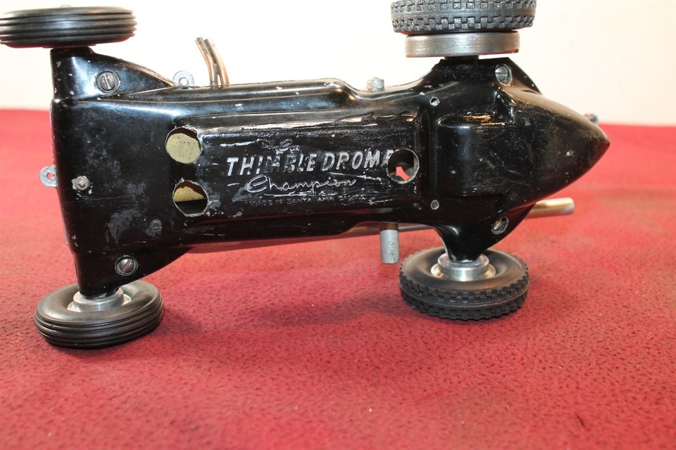 RARE COX THIMBLE DROME CHAMPION + BUNCH AIR-O DIESEL .27 ENGINE MODEL ...