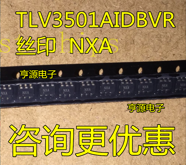 1PCS TLV3501AIDBVR TLV3501AIDBVT NXA 4.5ns High-Speed Comparator SOT23 ...