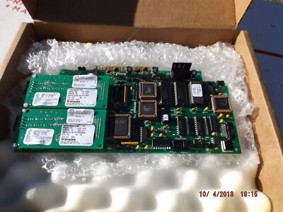 Simplex 4100-6014 Network Interface Module W/2 Wired Media Cards 4100 ...