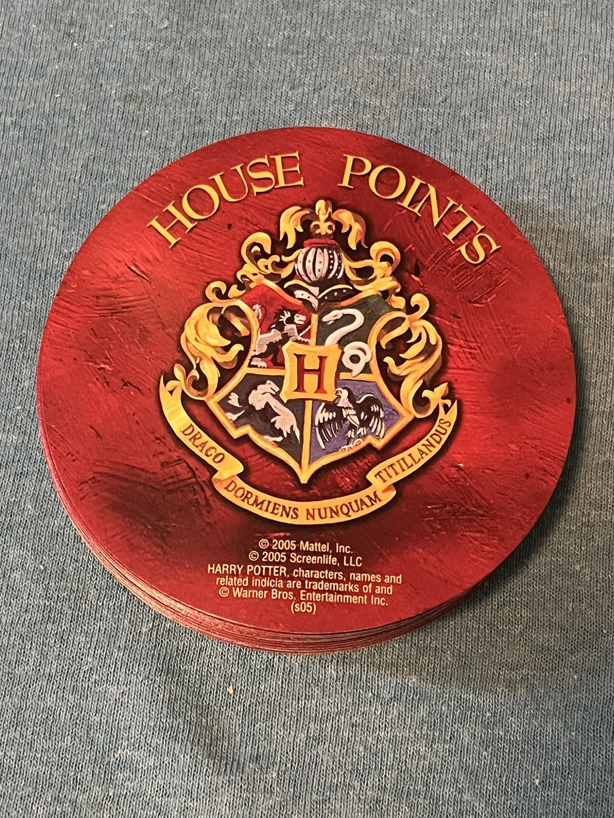 Harry Potter Scene It? DVD REPLACEMENT PARTS - 30 House Points Cards | eBay
