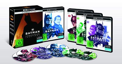 Batman 1-4 - 4K Collection (4K Ultra-HD + Blu-rays) (8 Discs) | eBay