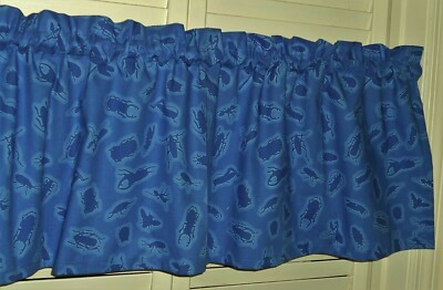 Curtain Valance Bug Bugs Insect Dragonfly Mantis Beetle Ant Grasshopper ...