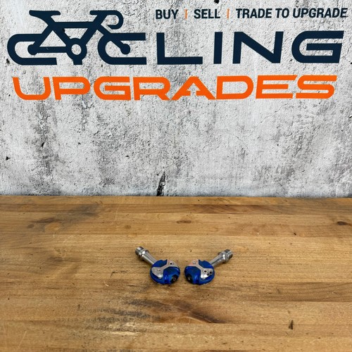 Speedplay Zero Stainless Steel Blue Road Bike Clipless Pedals 211g | eBay
