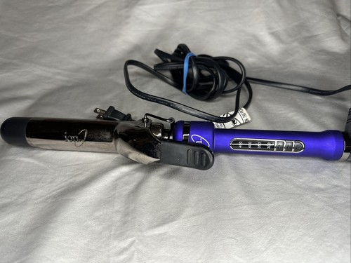 ION Titanium Pro Curling Iron Purple 1 1/2 Inch Barrel Model # 301192 ...