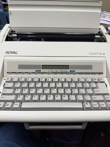 royal electric typewriter Scriptor II | eBay