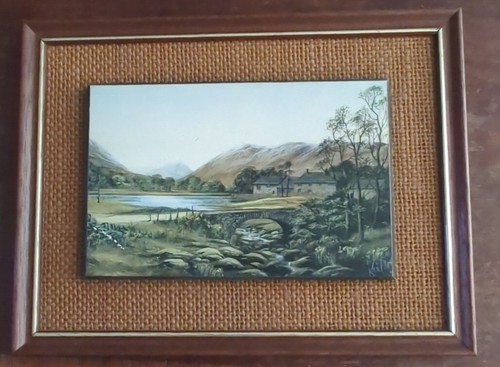Vintage Framed Prints on Board by Kevin Platt - Lake District Bridge ...