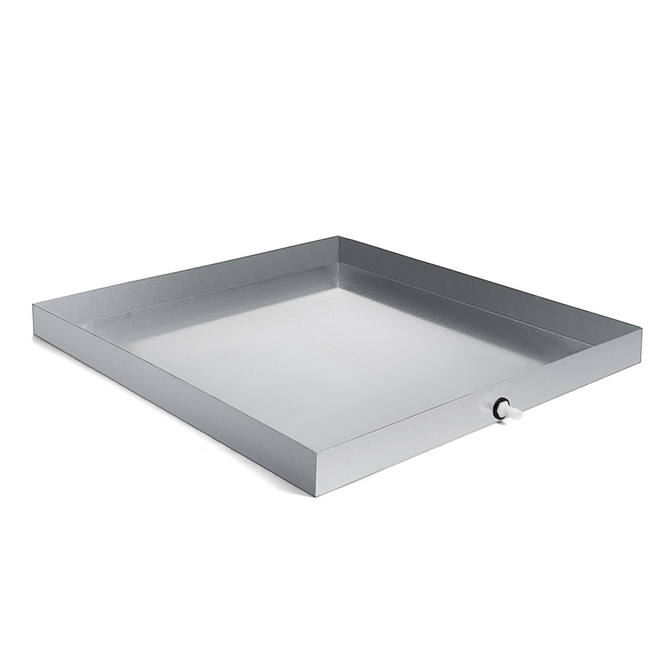 25/30/32 in Washing Machine Pan Under Washer Tray Drip Drain Stainless ...