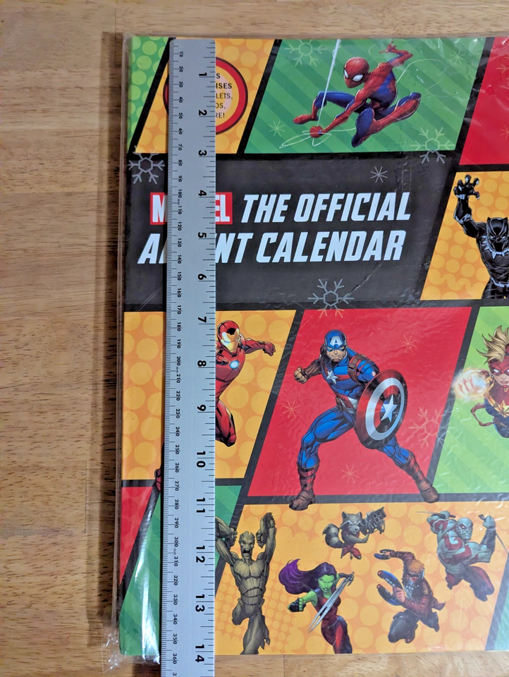 Marvel Official Advent Calendar Superhero Iron Man Spiderman Hulk ...
