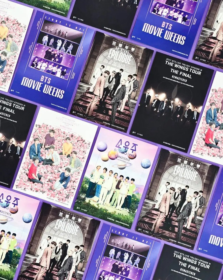 BTS Movie Week Early Bird Package Decor Pack Postcard Set | eBay