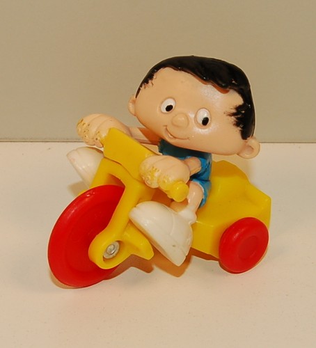 1994 Bobby Big Wheel 2.25" McDonald's Action Figure Bobby's World Fox ...
