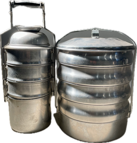 Vintage Army Camping Cook Set Mess Kit Pots Pans Plates, With Army Bag ...