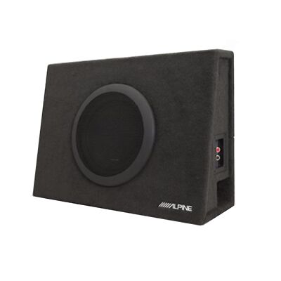 Alpine SWT 10" Ported Loaded Enclosure (SBT-S10V) 1000W Peak (350W RMS ...