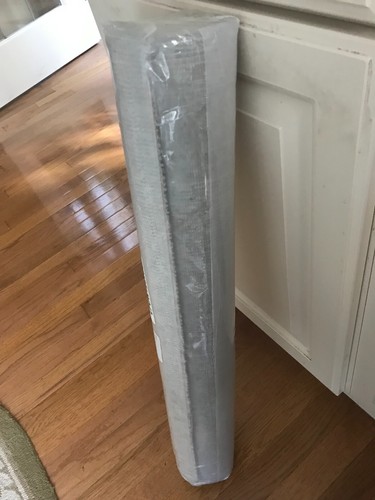 Pottery Barn Striped Sisal Rug Runner Chrome Blue 2x8 Custom New🦩 | eBay