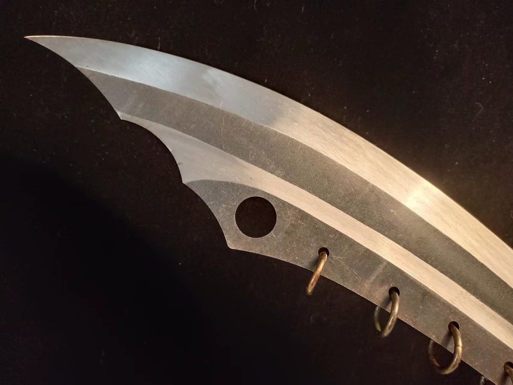 Handmade China KungFu Nine Ring Broadsword Sword WuShu Da Dao High ...