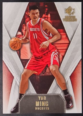 Yao Ming 2008-09 SP Rookie Threads Base Card (no.42) | eBay Australia