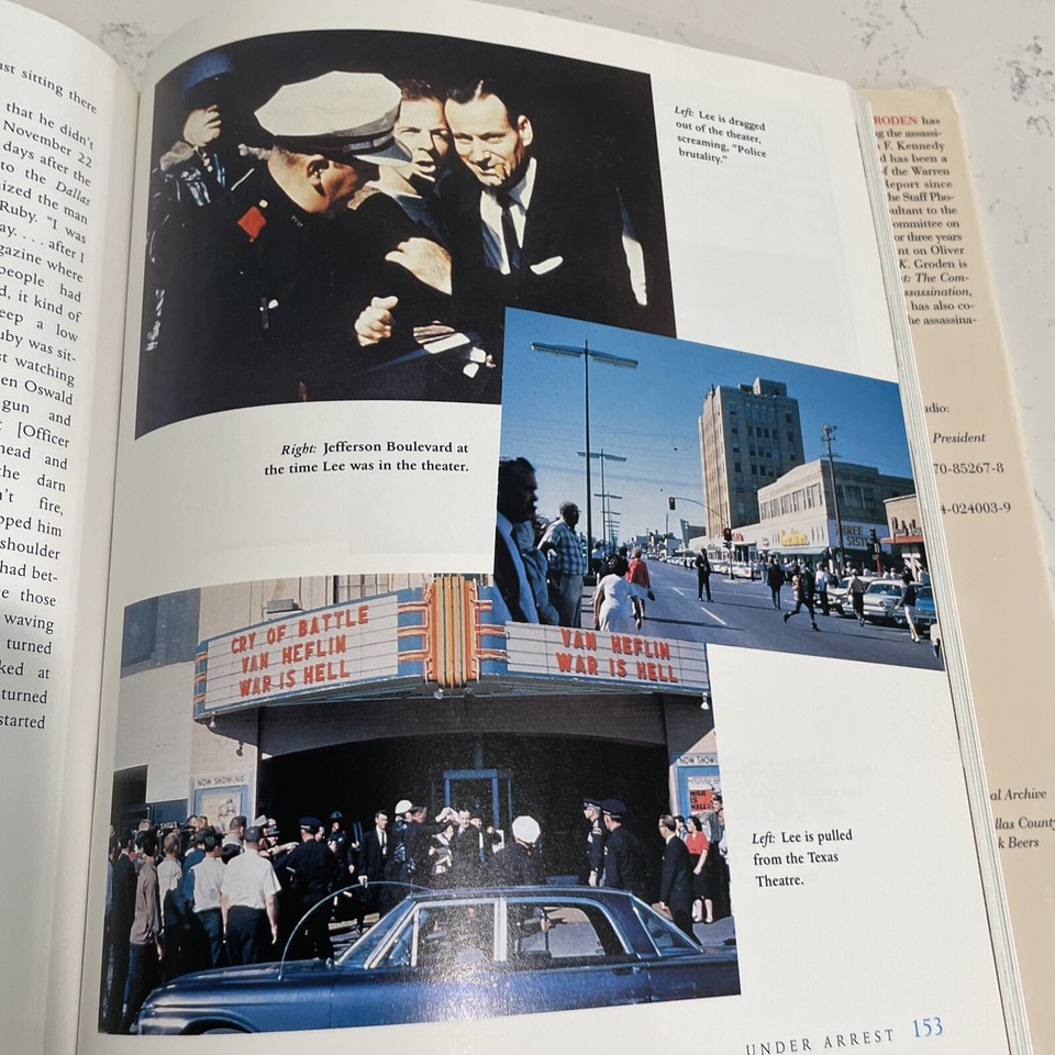 Search for Lee Harvey Oswald by Robert Groden HCDJ First Edition 1995 ...