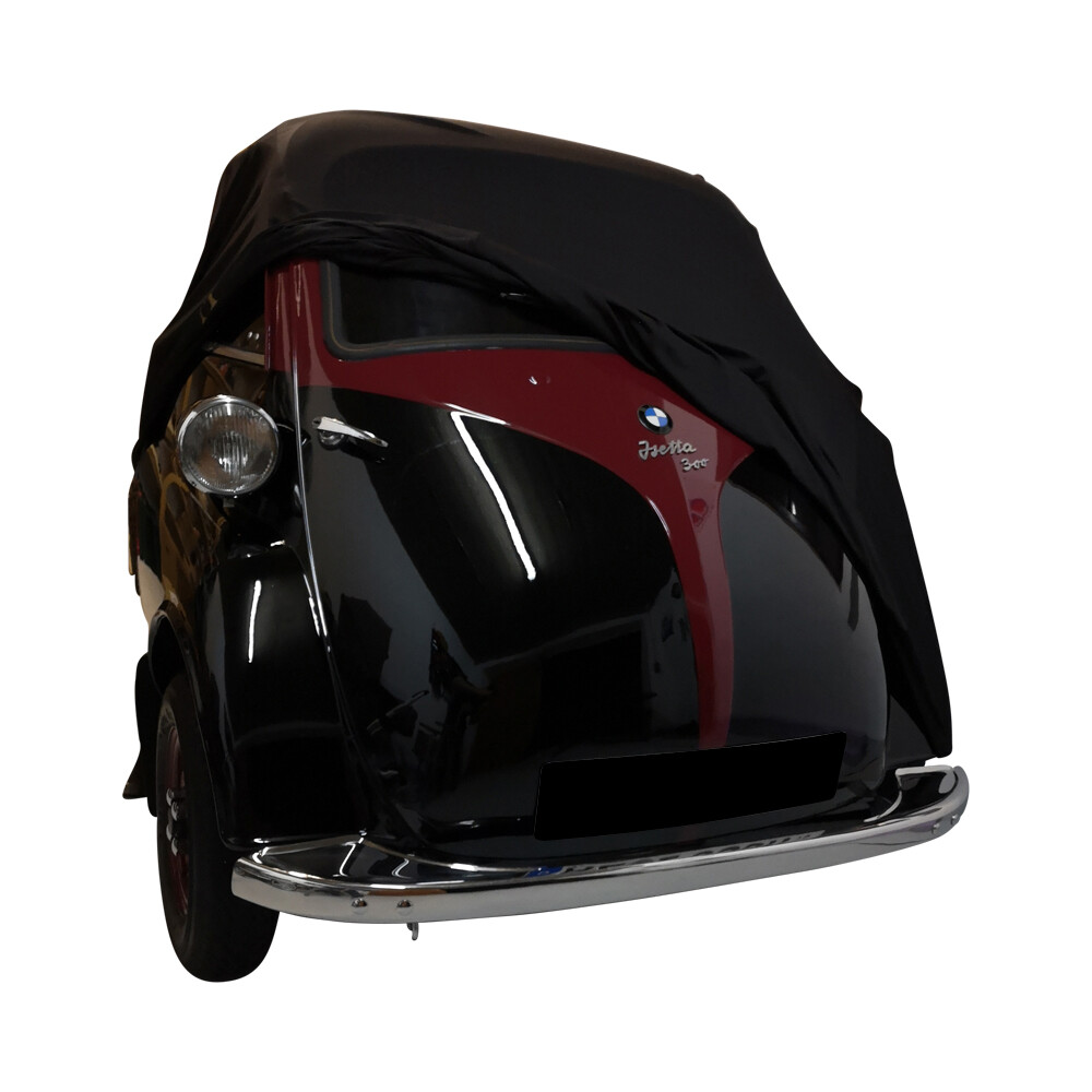 Indoor car cover fits BMW 250/300 Isetta bespoke Berlin Black cover ...
