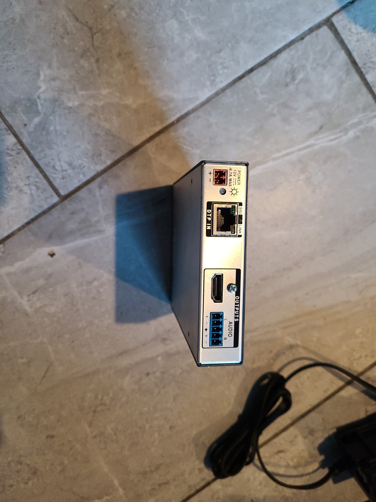 Extron DTP HDMI 330 Rx 4K Long Distance DTP Receiver for HDMI w/ PSU ...