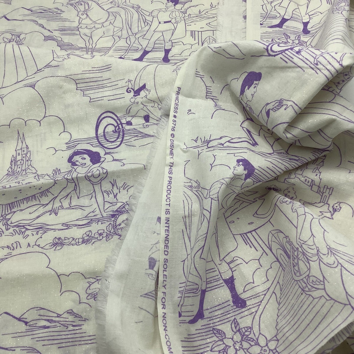 Disney Princess Toile Fabric Disney's Take On Toile (and More!) Is