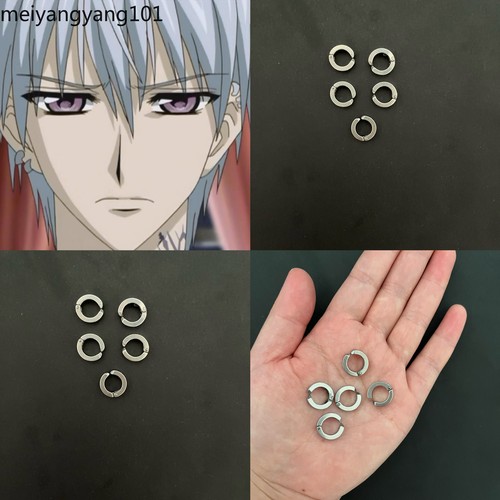 Vampire Knight Kiryu Zero Cosplay Earrings Jewelry Ear Clips Ear Studs ...