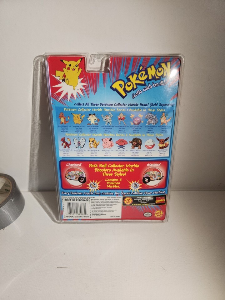New Sealed Vintage Pokemon Collector Marble Pouches Series 2 #35 ...