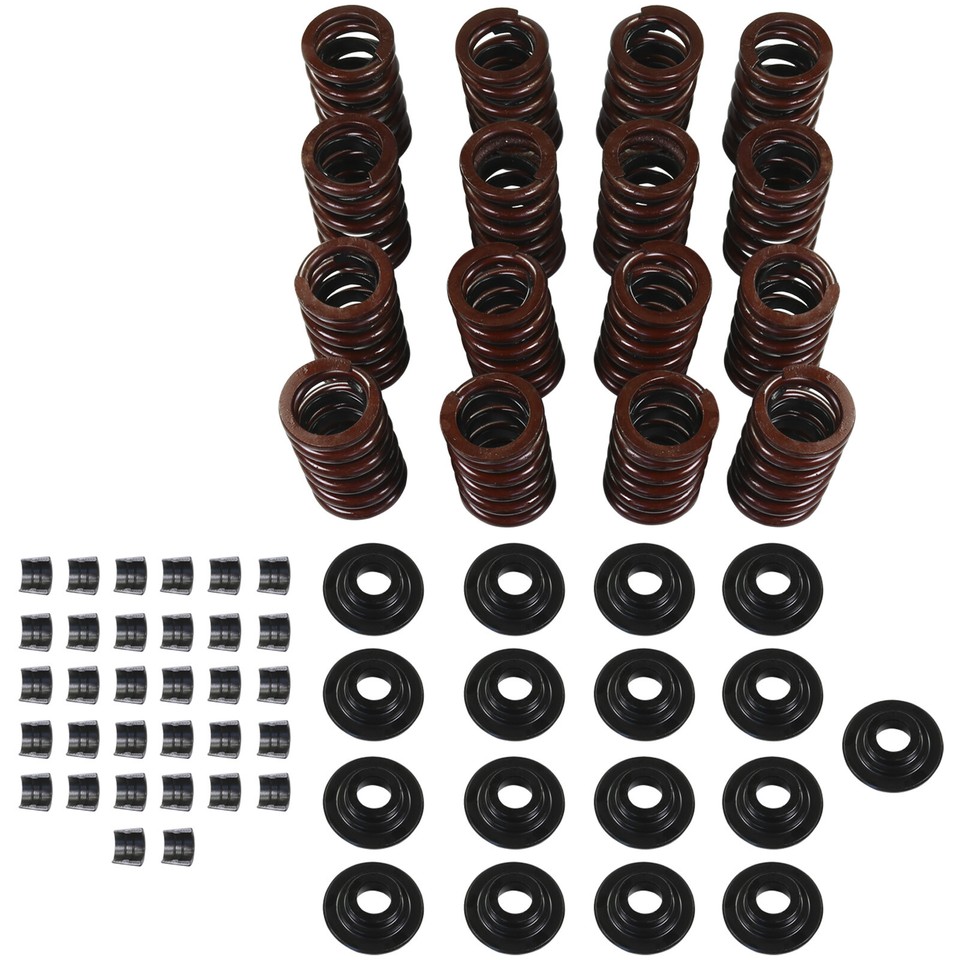Valve Springs Kit Locks For Chevrolet SBC 327 350 400 550" w/ Steel ...