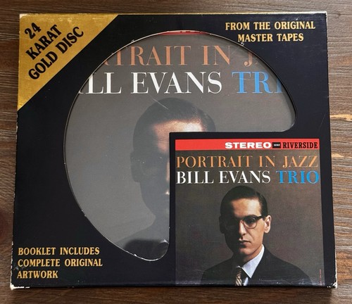 Bill Evans Trio - Portrait in Jazz - DCC 24K Gold CD GZS-1059 Steve ...