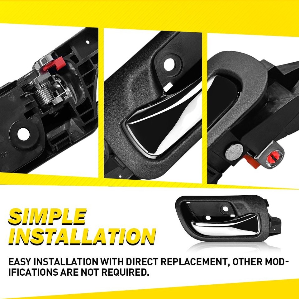 Inside Interior Door Handle Front Rear Left Right Fit For 2003-2007 ...