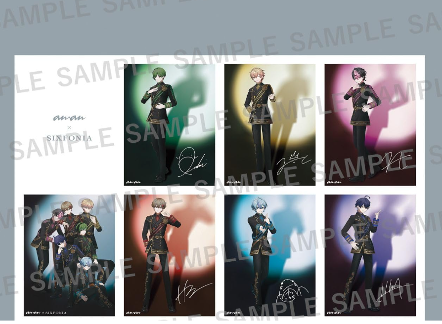 anan Magazine No.2479 Special Edition SIXFONIA Cover w/ Bonus Card ...