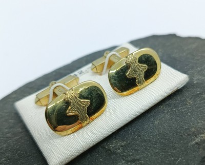 Beautiful German Made Vintage Cufflinks Double Rolled Gold 1970s | eBay