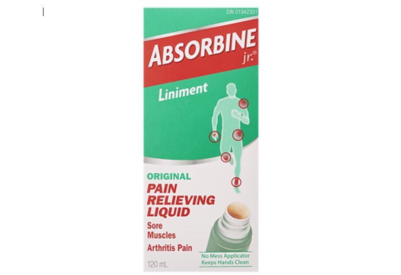 Absorbine Jr. Original Pain Relieving Liquid 120ml | eBay