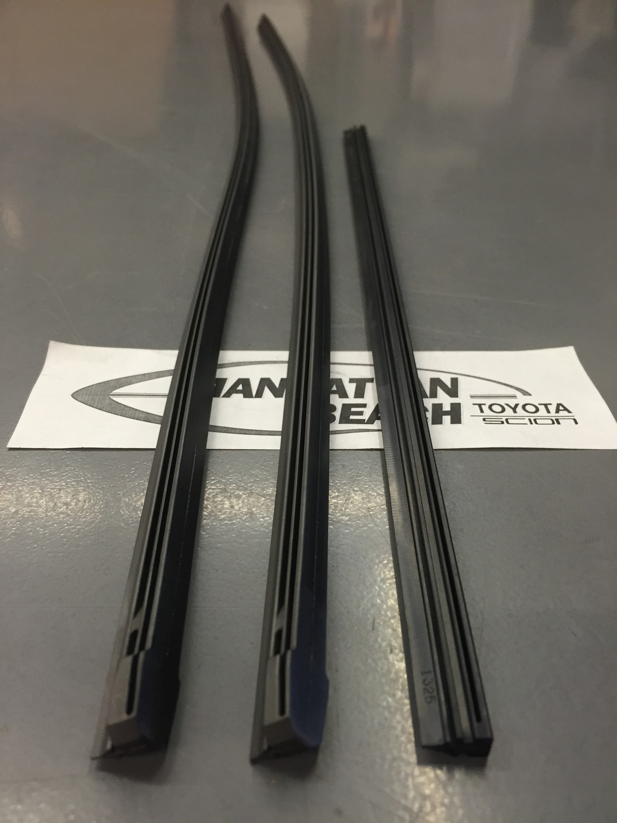 2008-2020 LAND CRUISER Front and Rear Wiper Inserts NEW Genuine Toyota ...