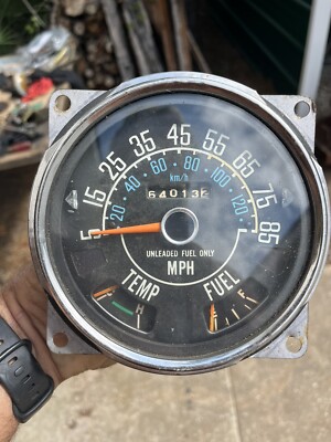 Jeep CJ5 CJ7 CJ8 Speedometer Cluster Gauge 85 MPH 1980-1986 | eBay