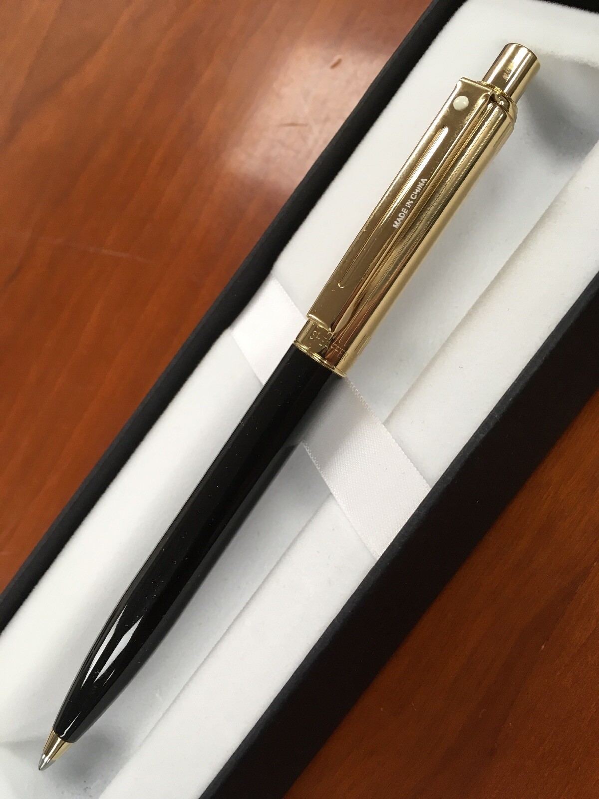 Sheaffer Sentinel Signature Gold Tone / Black Ballpoint Pen | eBay